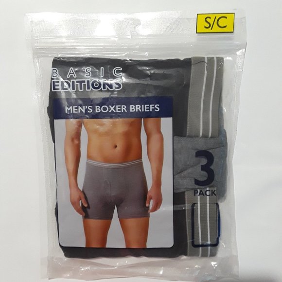 Basic Editions | Underwear & Socks | Basic Editions Mens Boxer Briefs ...